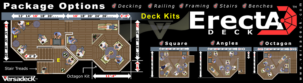 Aluminum Decking and Railing by Versadeck - High performance aluminum decks